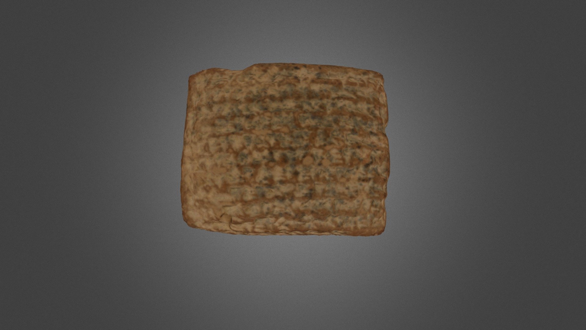 Cuneiform Tablet (Yale #18) - 3D model by Brad Erickson (@brerick ...