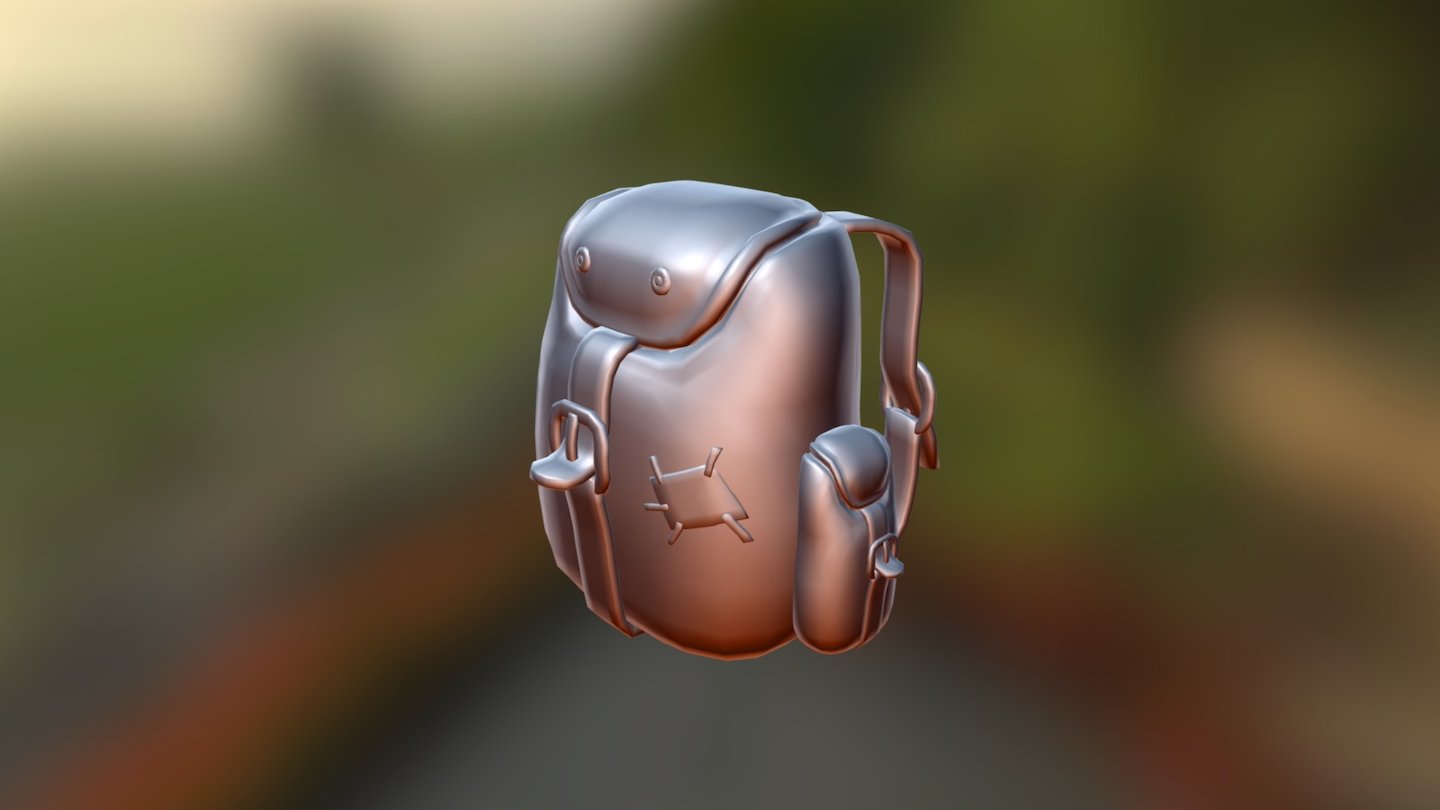 Stylised Cartoonish Bag - 3D model by Rob Kenny (@DeadlyKenny) [f5baad6 ...