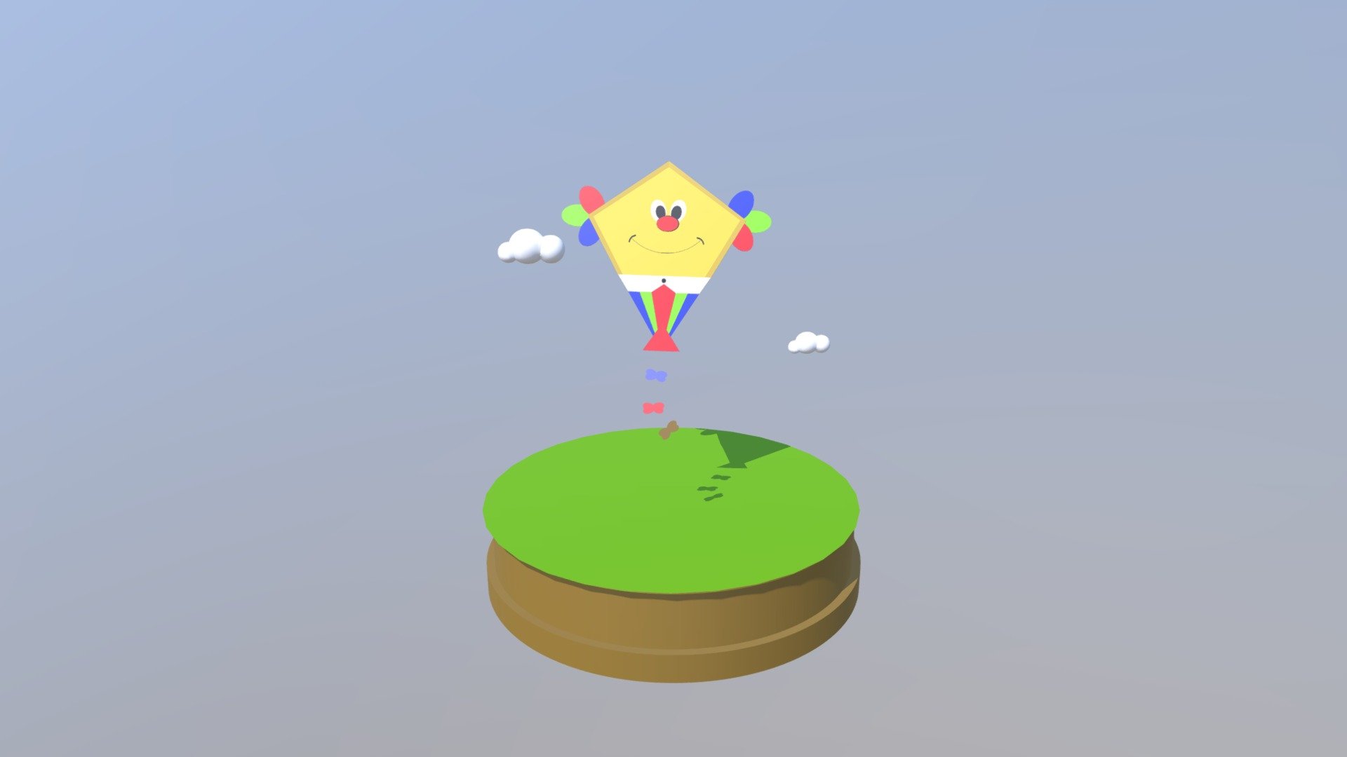 Kite - 3D model by Artbrakadabra (@shafathalia) [f5badc8] - Sketchfab