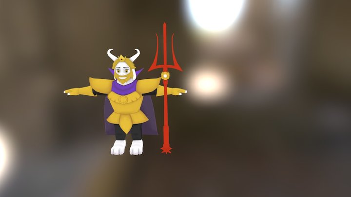 Asgore 3D models - Sketchfab