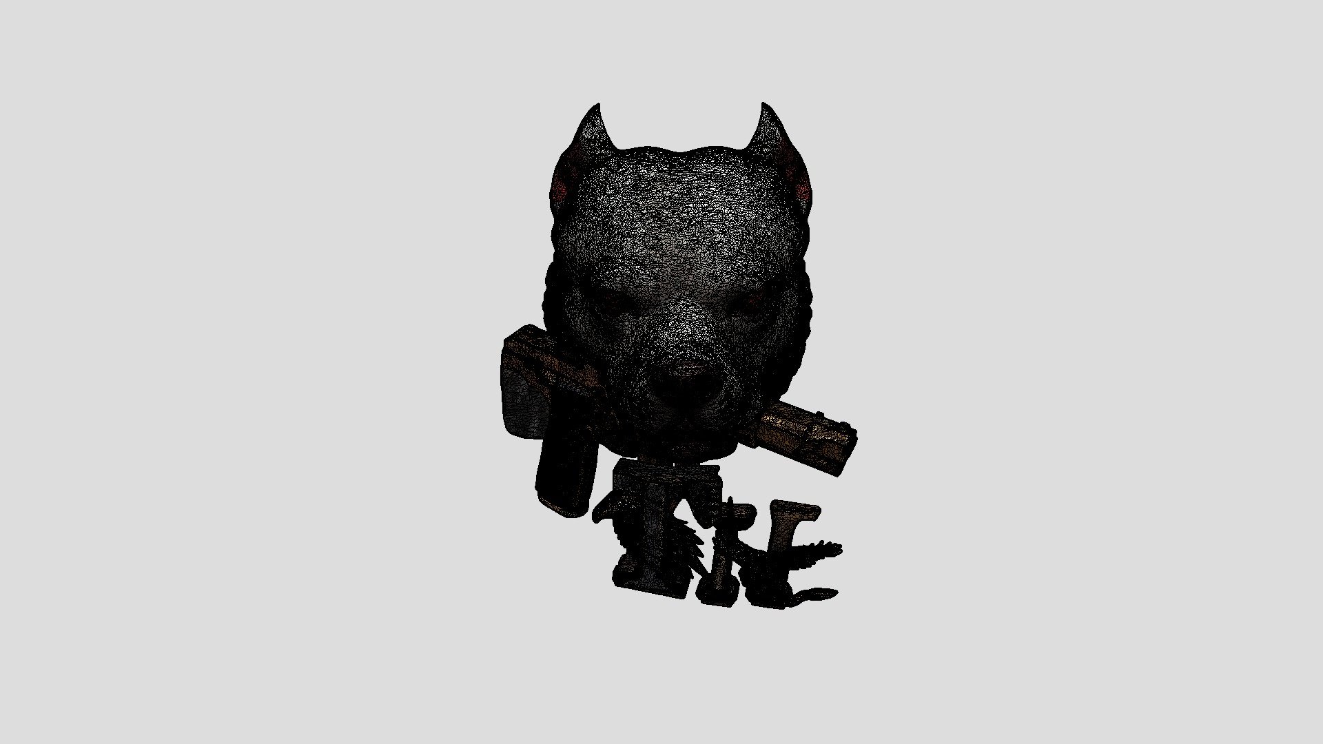Fierce Guardian - Download Free 3D model by lilze443 [f5bcfbe] - Sketchfab