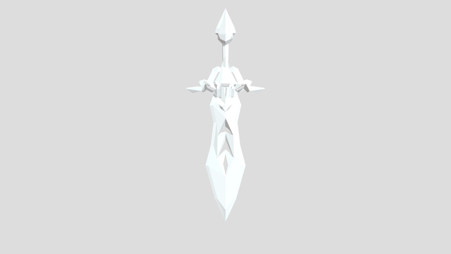 A Big Sword - 3D model by angelduvaal [f5be4e5] - Sketchfab