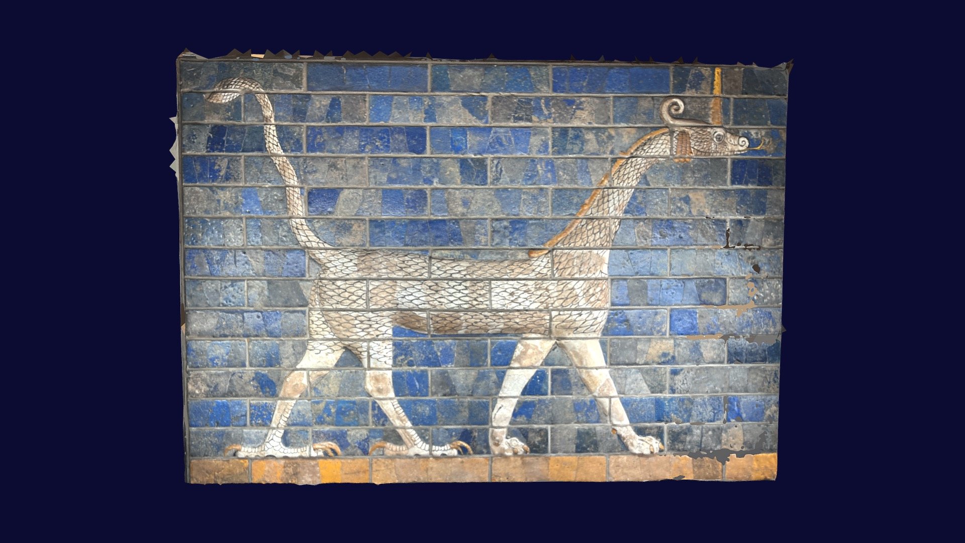 Mušḫuššu bas-relief - Download Free 3D model by danielpett [f5bea0e ...