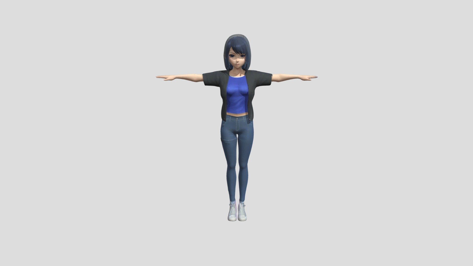 T_Pose_Character - Download Free 3D model by felix.hartonochiesa ...