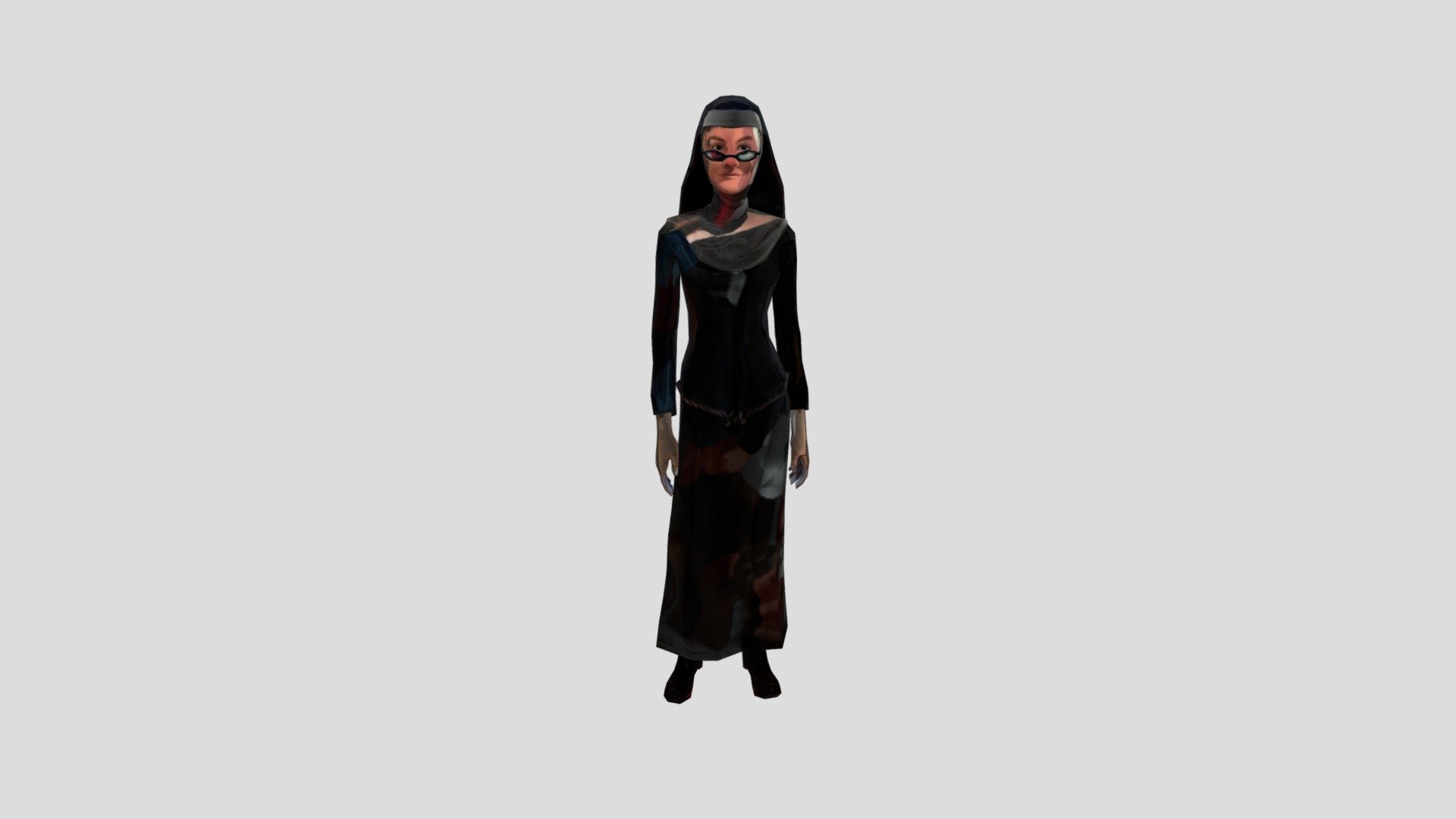 Evil-nun-11-sister-madeline - Download Free 3D model by dallas.wilkerson [f5c3690] - Sketchfab