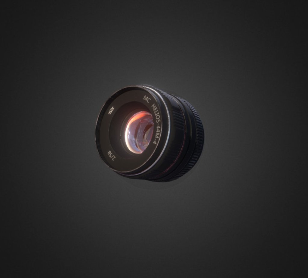 Helios 44M-4 Lens - 3D model by Raytraced (@aplhiren) [f5c3d08] - Sketchfab