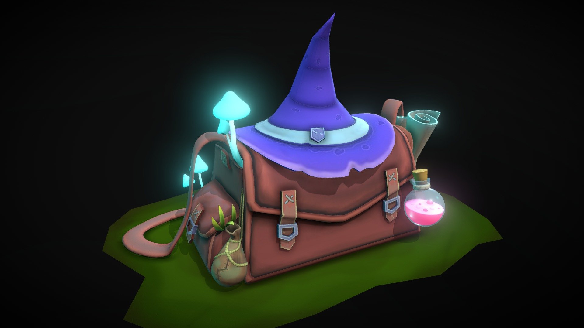 Magicians Bag - 3D model by Cansu Deniz Ozben (@cansudeniz) [f5c476b ...