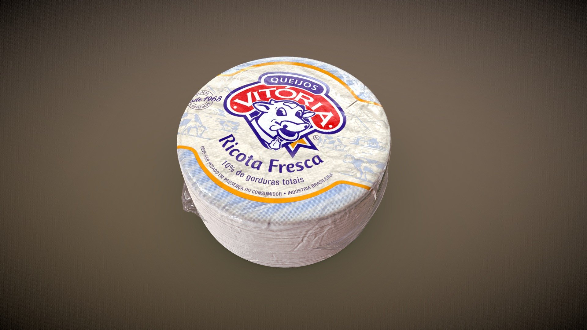 Amostra - Ricota Fresca Vitória - Rótulo 02 - 3D model by Sealed Air ...
