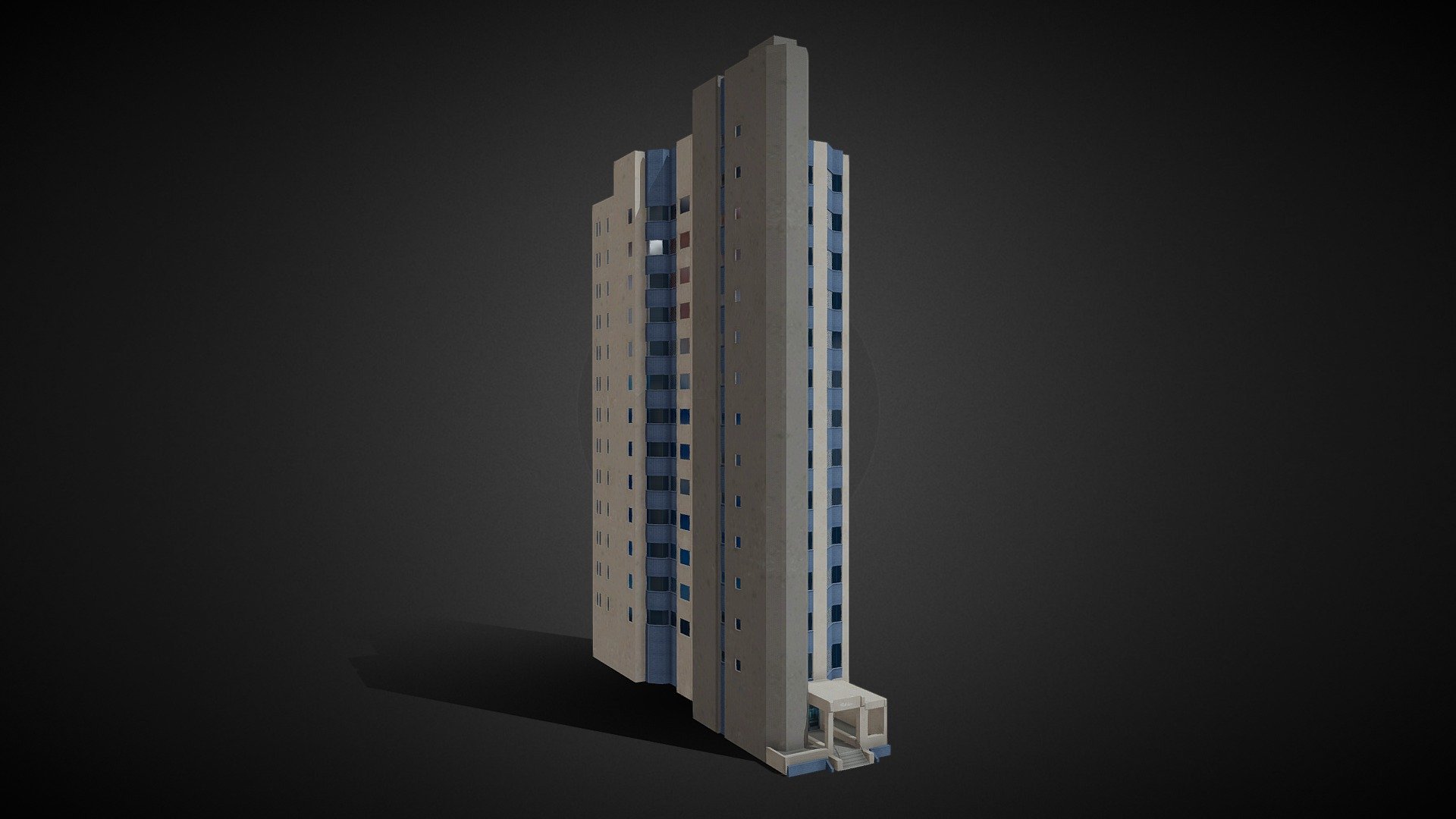 Condominio Edificio Residencial Velden Brazil - Buy Royalty Free 3D ...