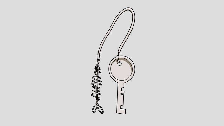 Keychain 3D models - Sketchfab