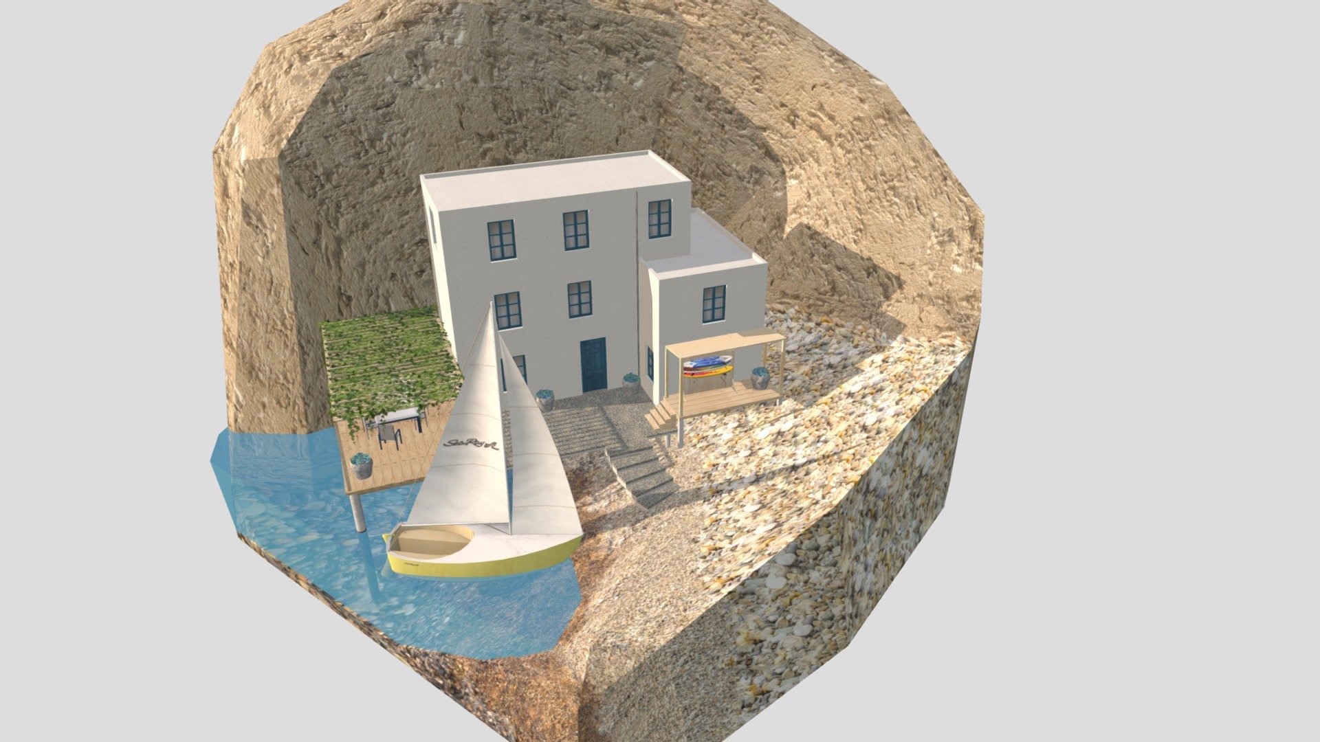 Retake - Diorama - 3D model by Hanne_Soubry [f5c8dc3] - Sketchfab