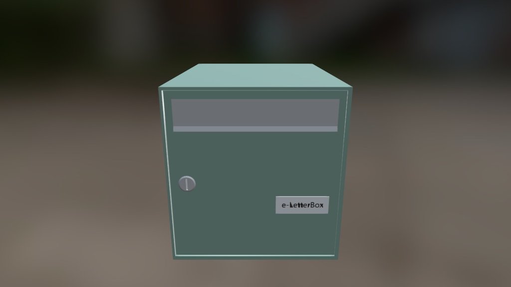 e_LetterBox - 3D model by benjamin.chouvet [f5c9397] - Sketchfab