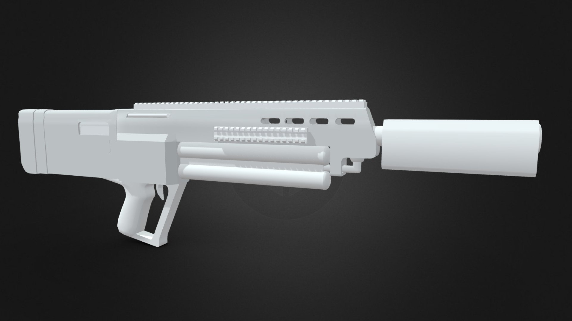 Modified IWI Tavor TS12 - Download Free 3D model by Destroyanad ...