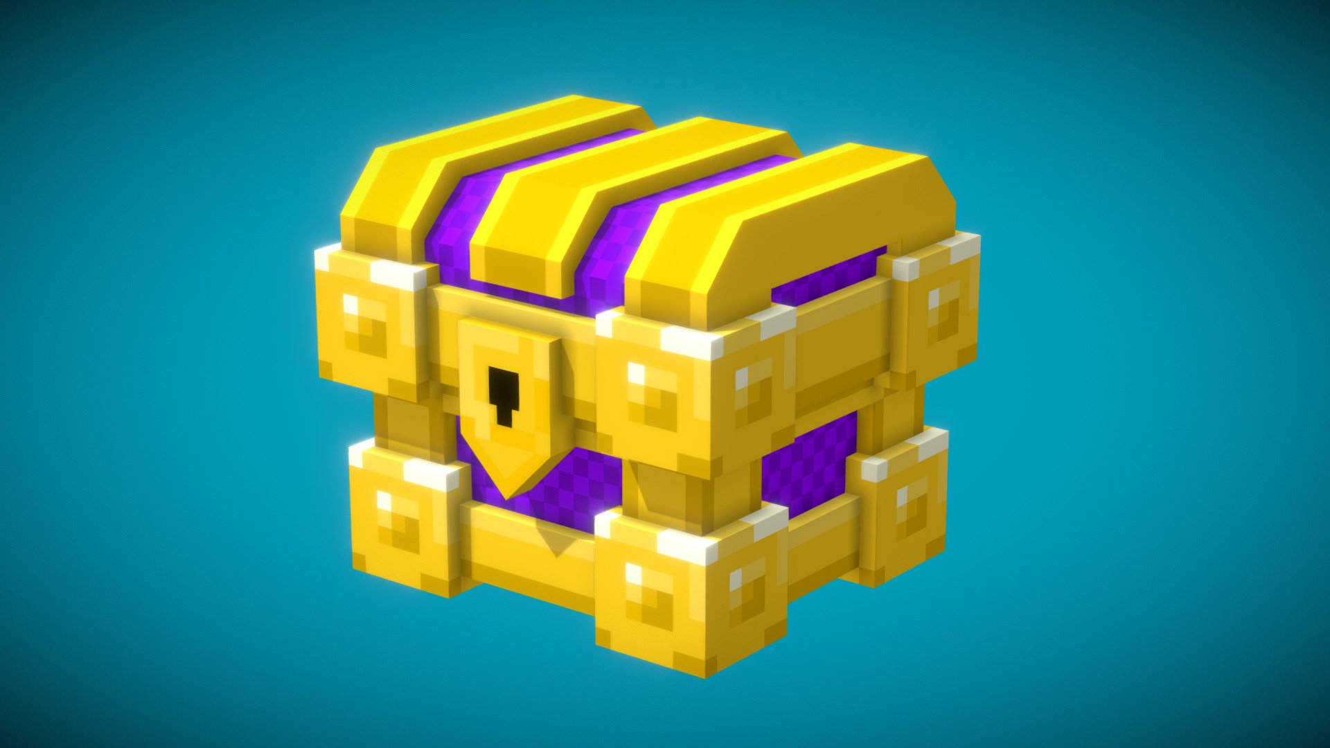 minecraft chest - 3D model by rnj media (@rnjmedia) [f5cad6c] - Sketchfab