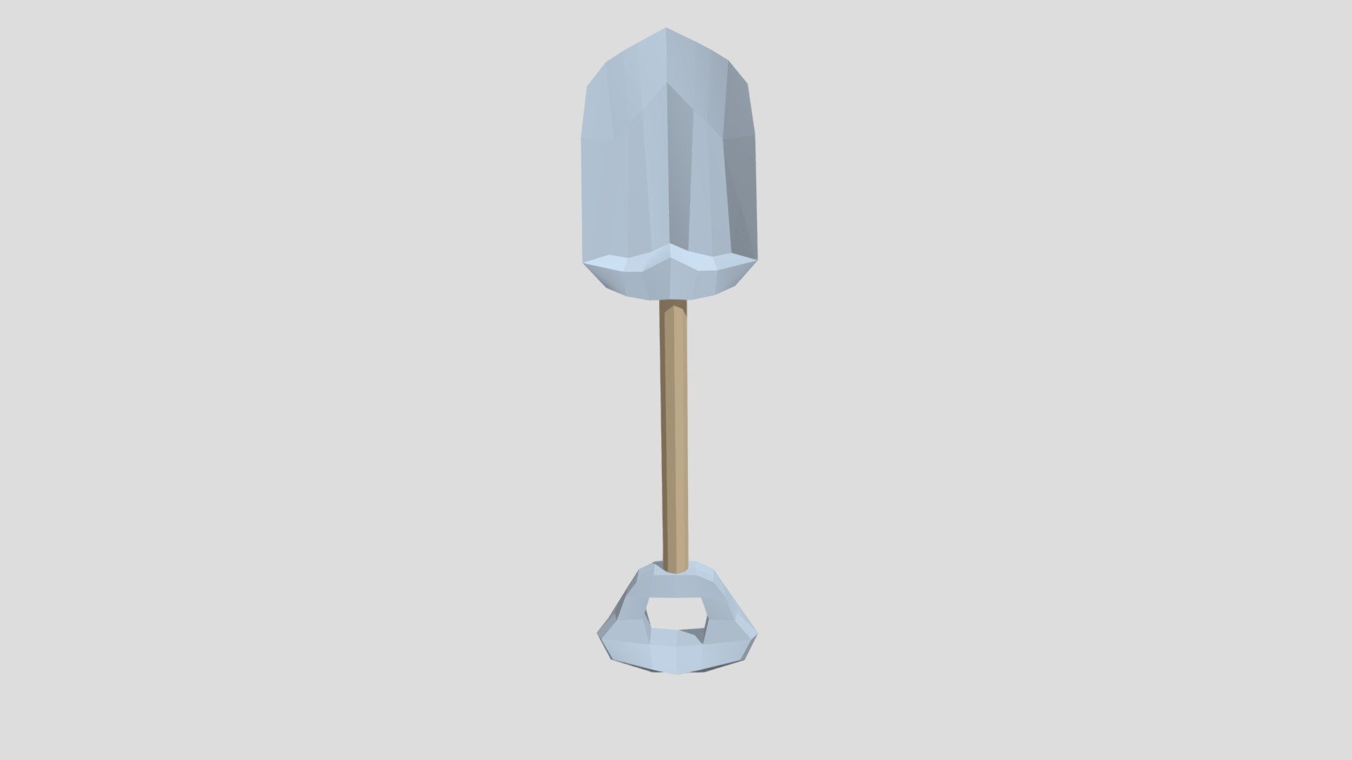 Shovel - Download Free 3D model by Whikebain [f5cbf56] - Sketchfab