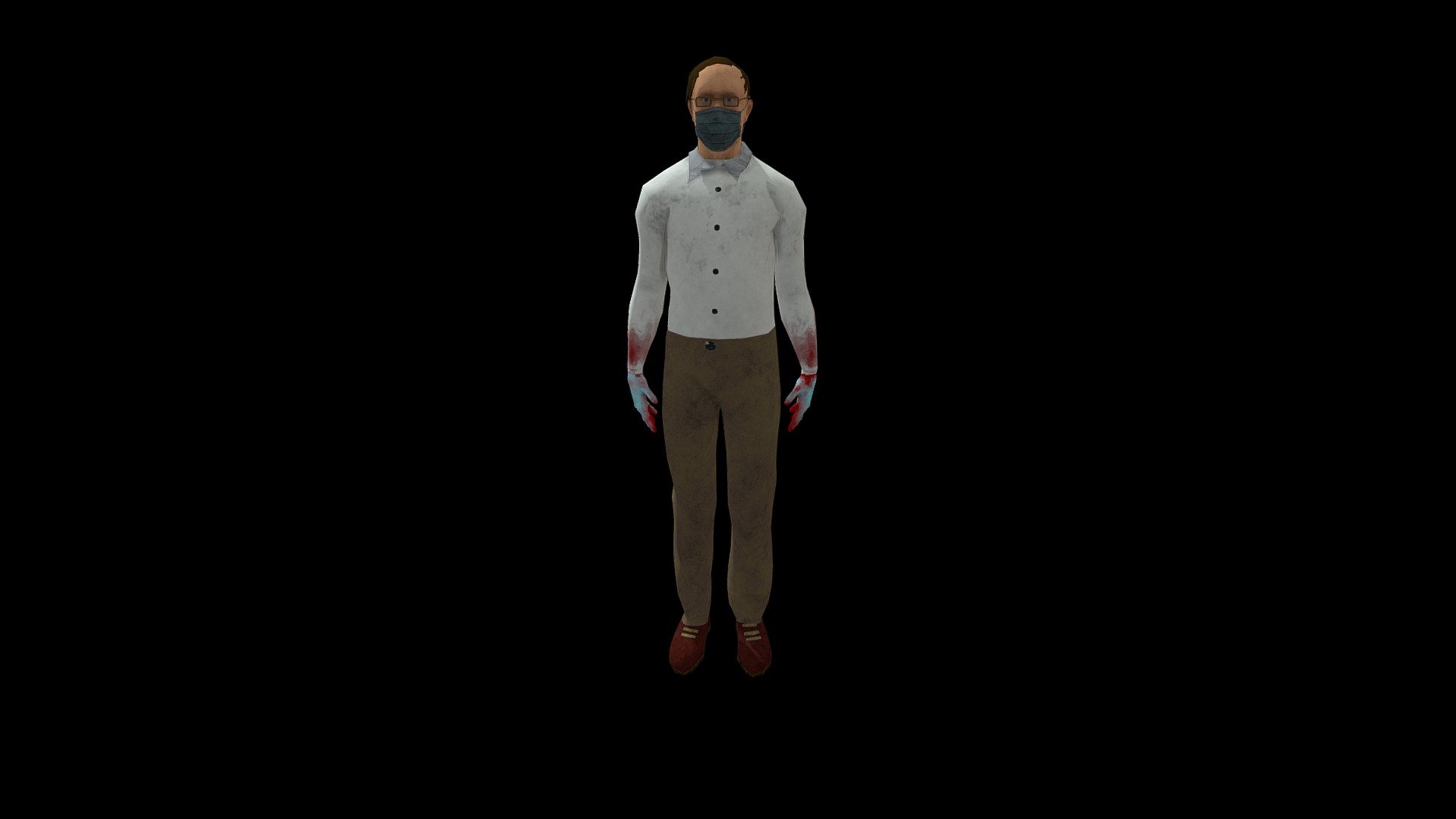 Frank Flowers Door Knockout (Bone Lover) - Download Free 3D model by ...