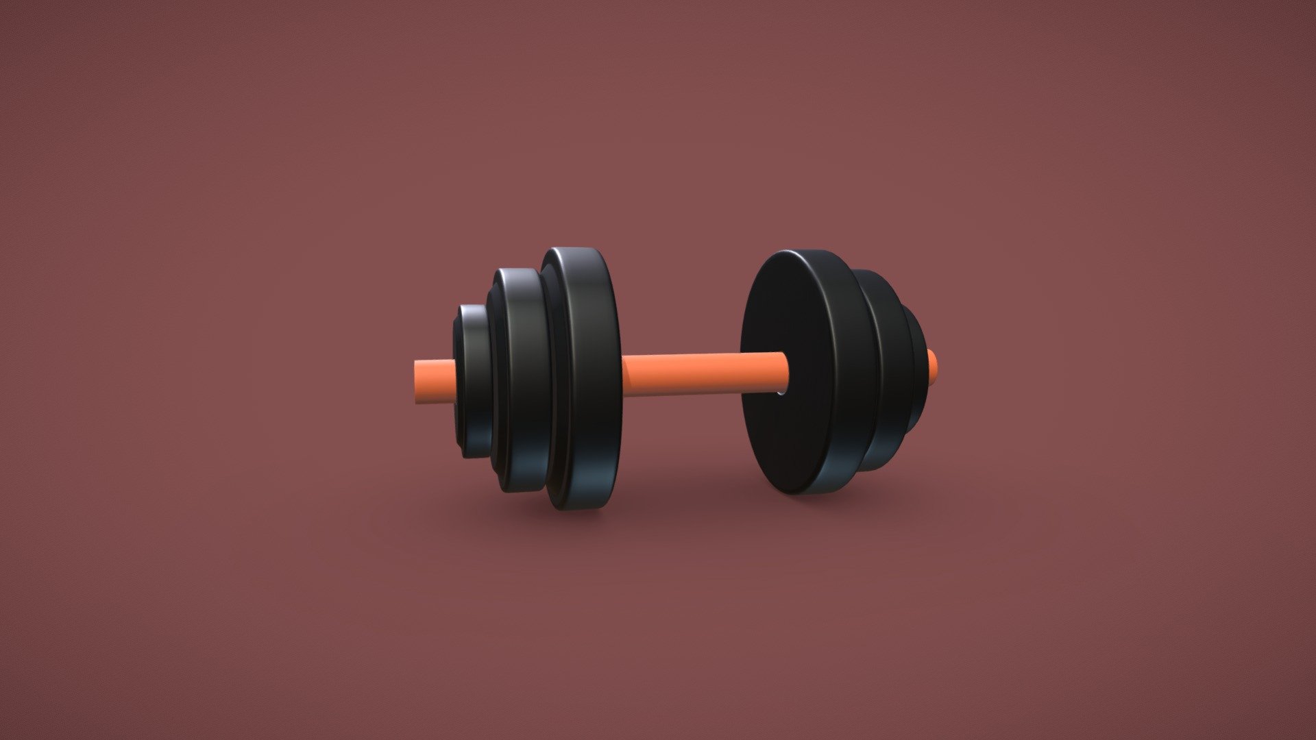 iron Dumbel - Download Free 3D model by giga (@gits3d) [f5ccda1 ...