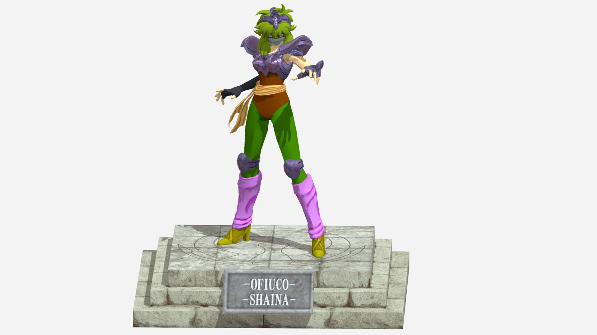 Shaina de Ofiuco - 3D model by RaulV2 [f5cd423] - Sketchfab