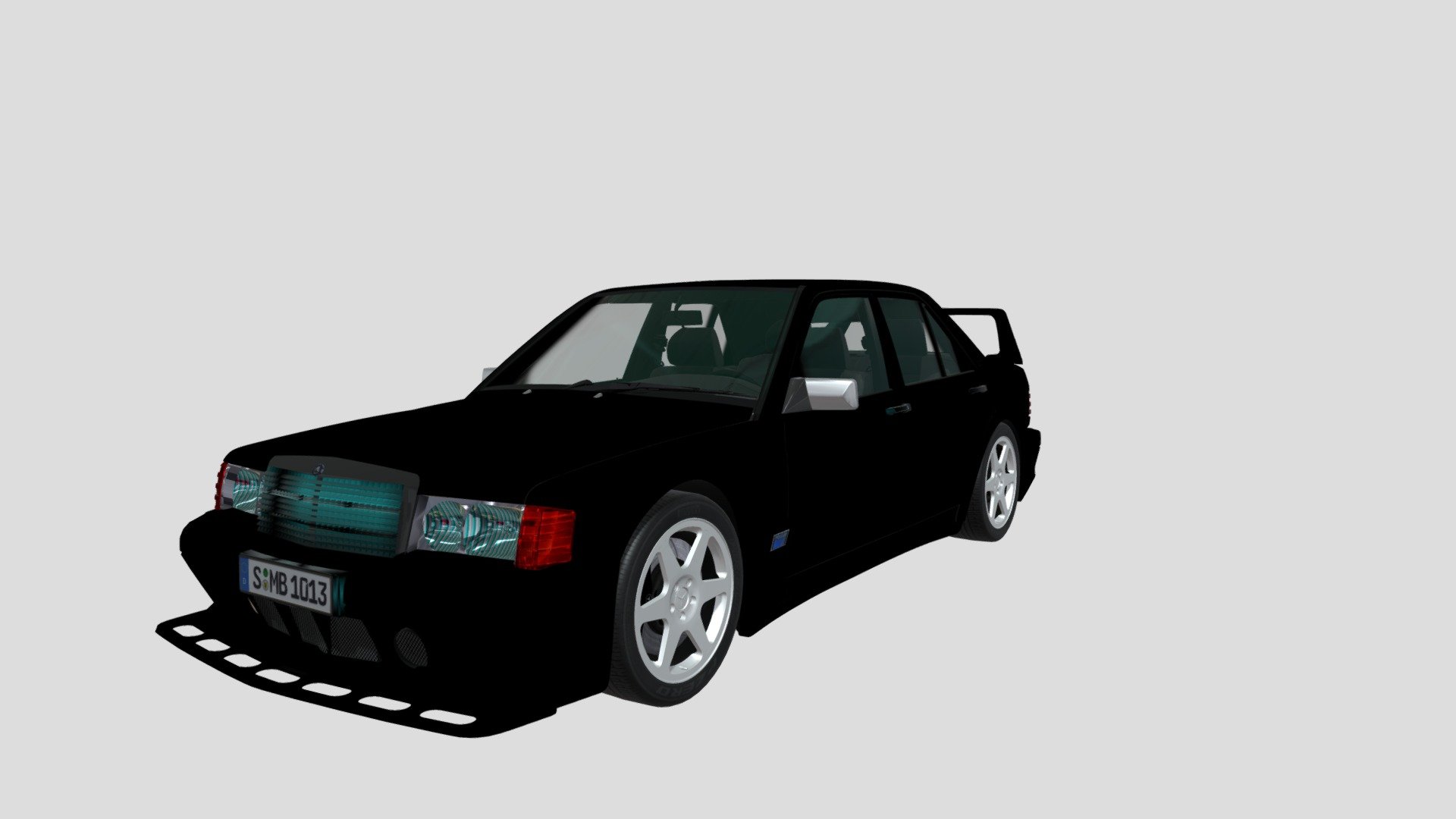 Mercedes- Benz 190 EVO II - 3D model by czechpwmods [f5cef32] - Sketchfab