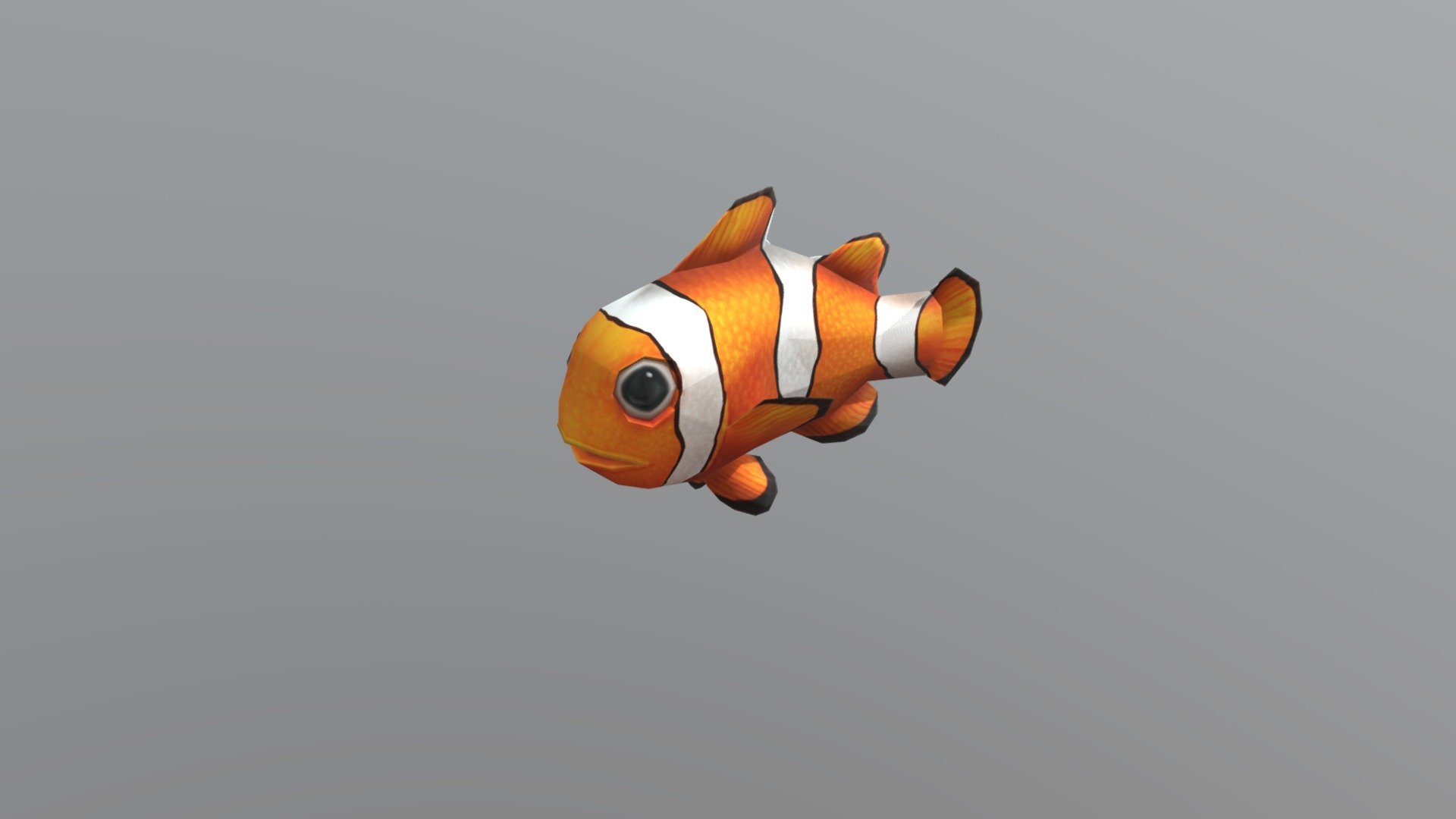 G001_Clownfish - 3D model by pojyann [f5d0498] - Sketchfab