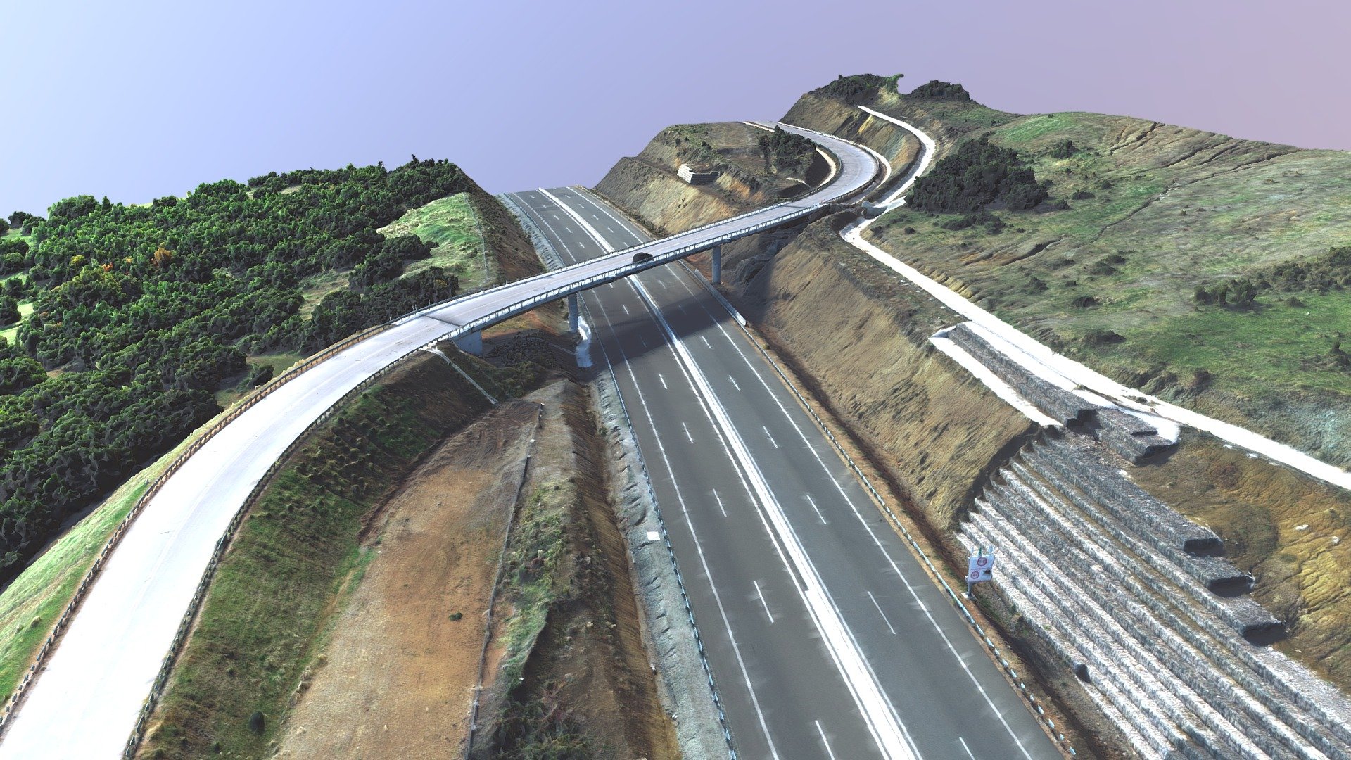 E65 Underpass - 3D model by D. Zekkos' Research & Consulting Group ...