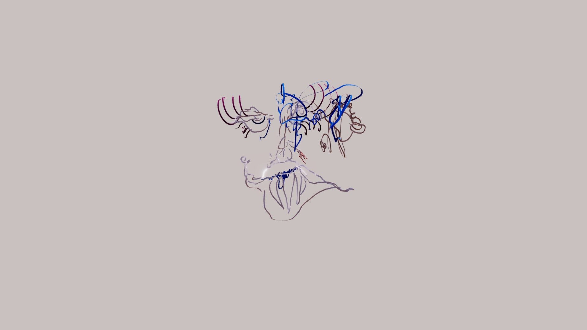 Siri's sketch 1 - 3D model by tigermcdaniel [f5d1db0] - Sketchfab