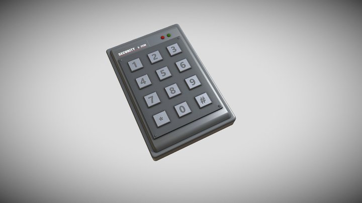 Keypad 3D models - Sketchfab