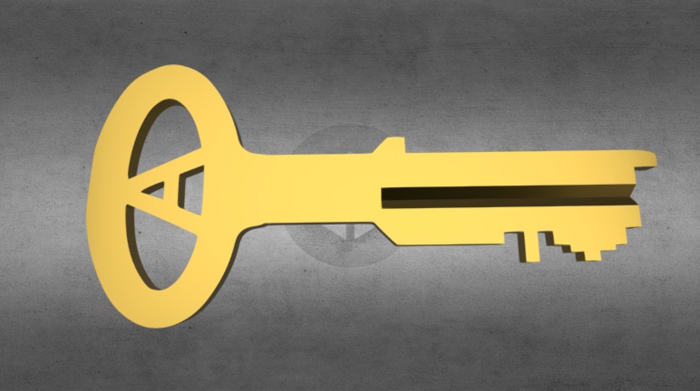 MLK Birmingham Jail Key Artifact - 3D model by DesignMakeTeach [f5d3b82 ...