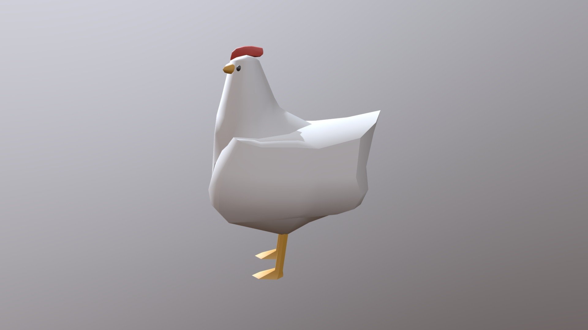 chicken - 3D model by lilybpalmer [f5d4337] - Sketchfab