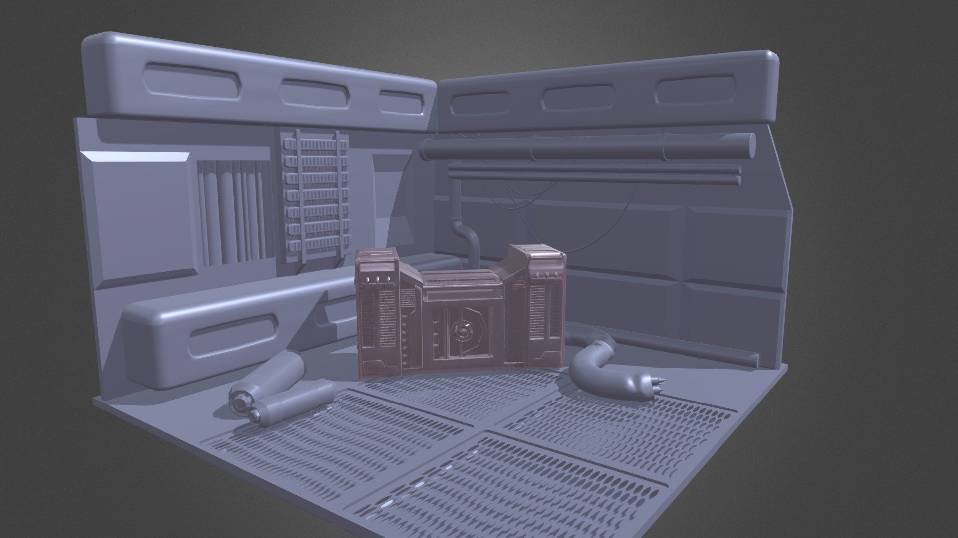 Sifi Blocking - Download Free 3D model by salinaforr [f5d5656] - Sketchfab