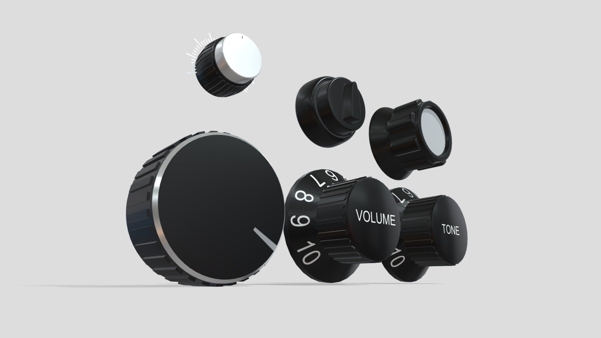 Control Knobs - Anil - Download Free 3D model by aniljaco [f5d67c8 ...