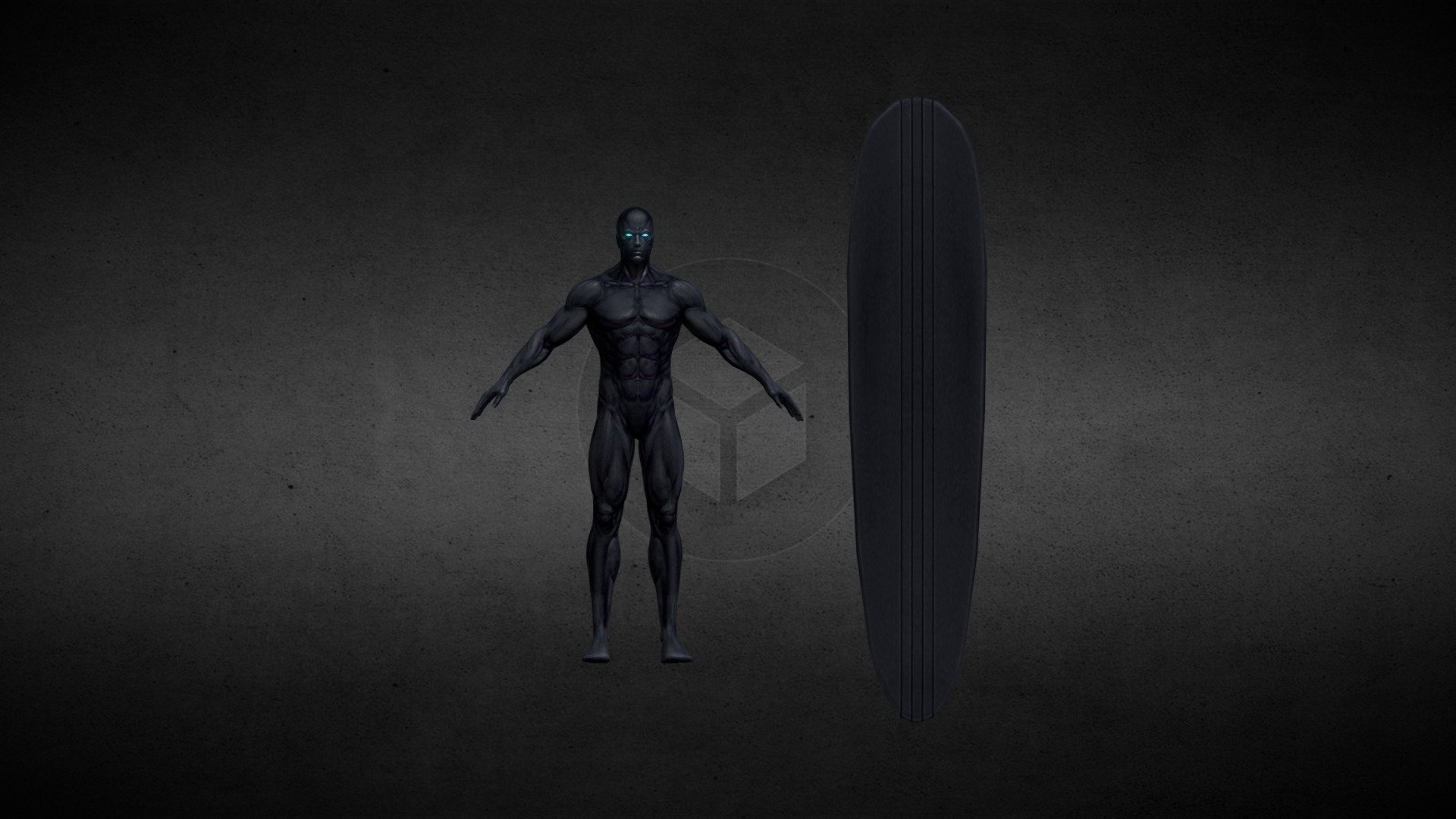 Silver Surfer - Download Free 3D model by Shadow Models 3D ...