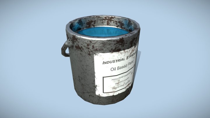 Paint-can 3D models - Sketchfab