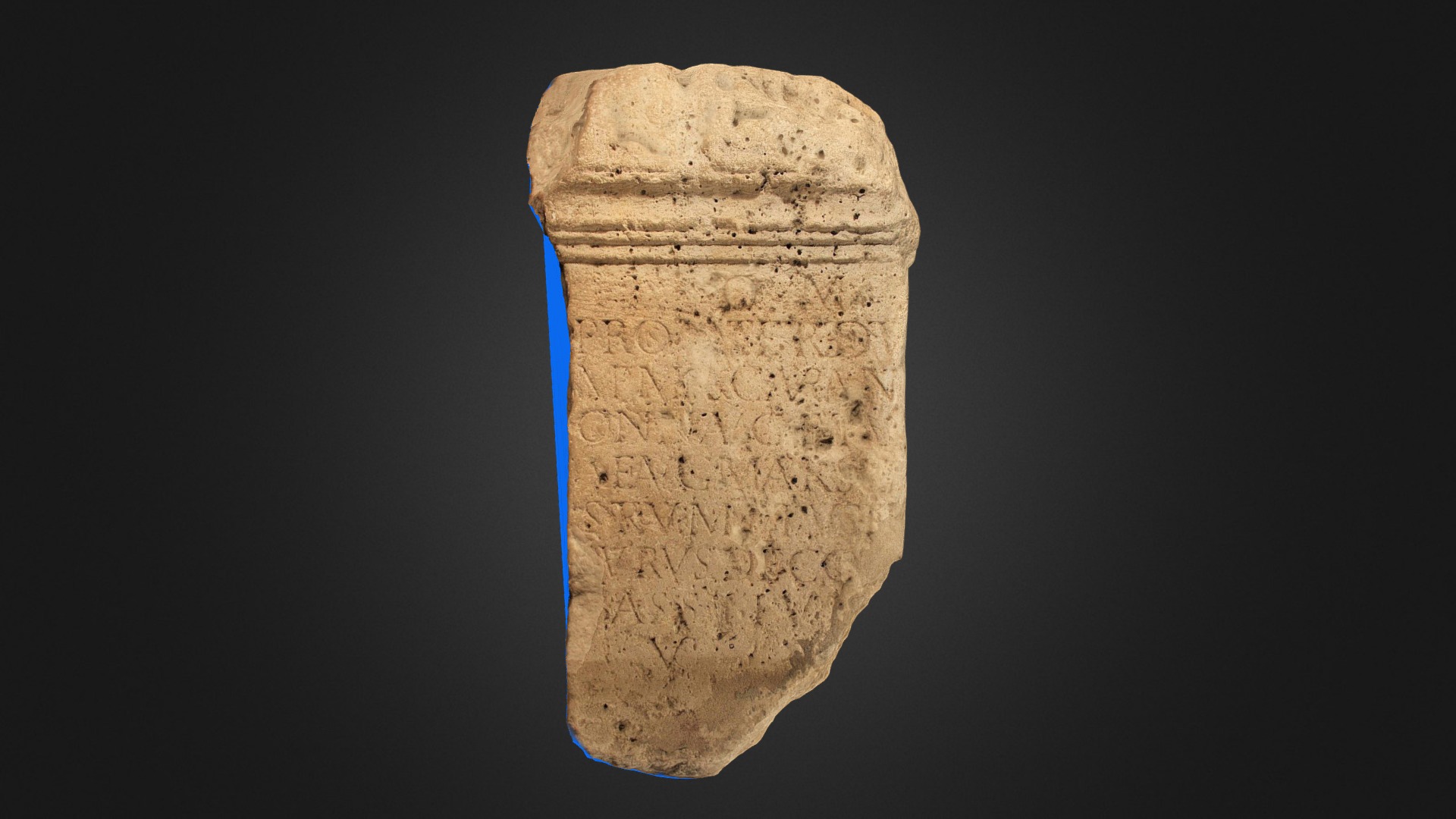 Monument votiv - CIL III 10197 - 3D model by Muzeul National al ...