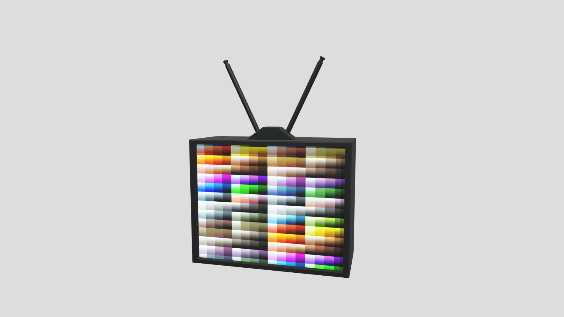 Classic Television (Low-poly) - 3D model by NeurShop [f5dcb98] - Sketchfab