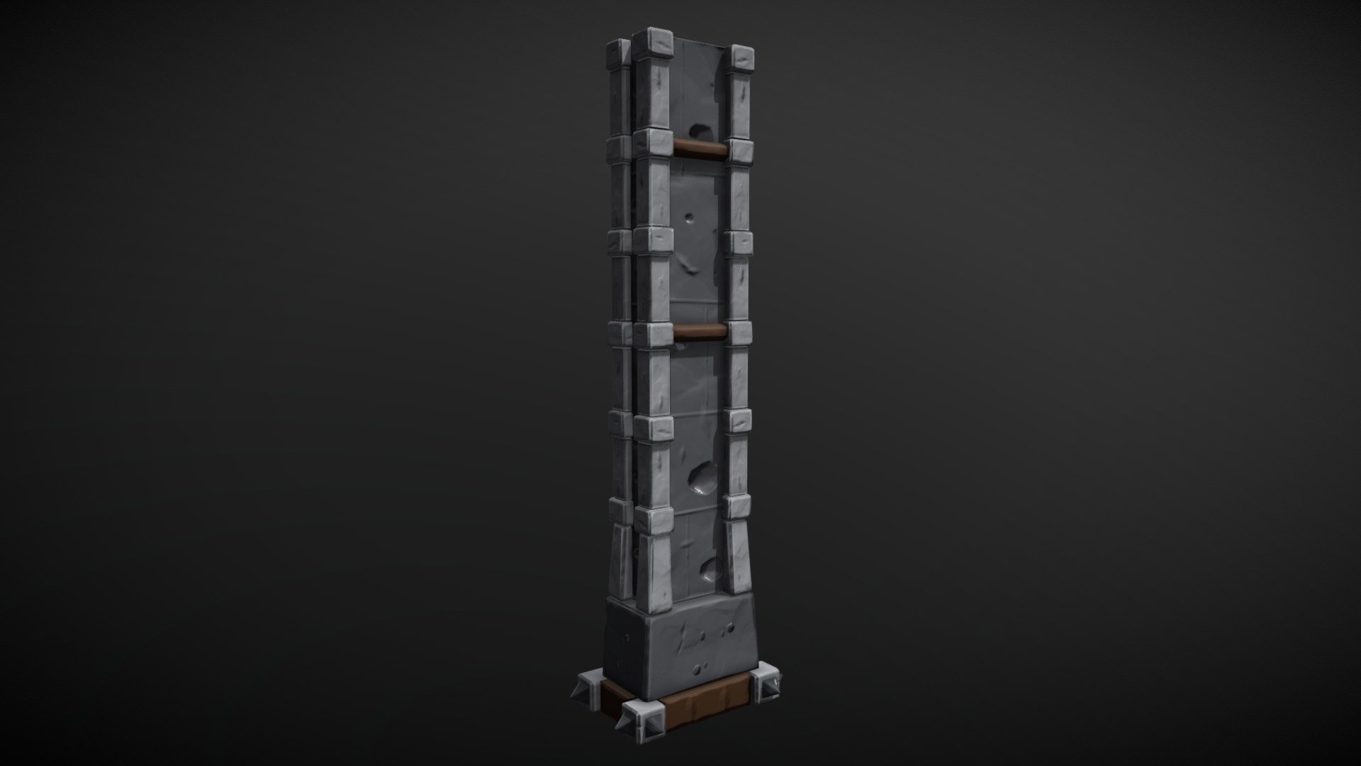 Pillar - Zbrush and WoW style test - 3D model by Clément (@Bronislaw ...