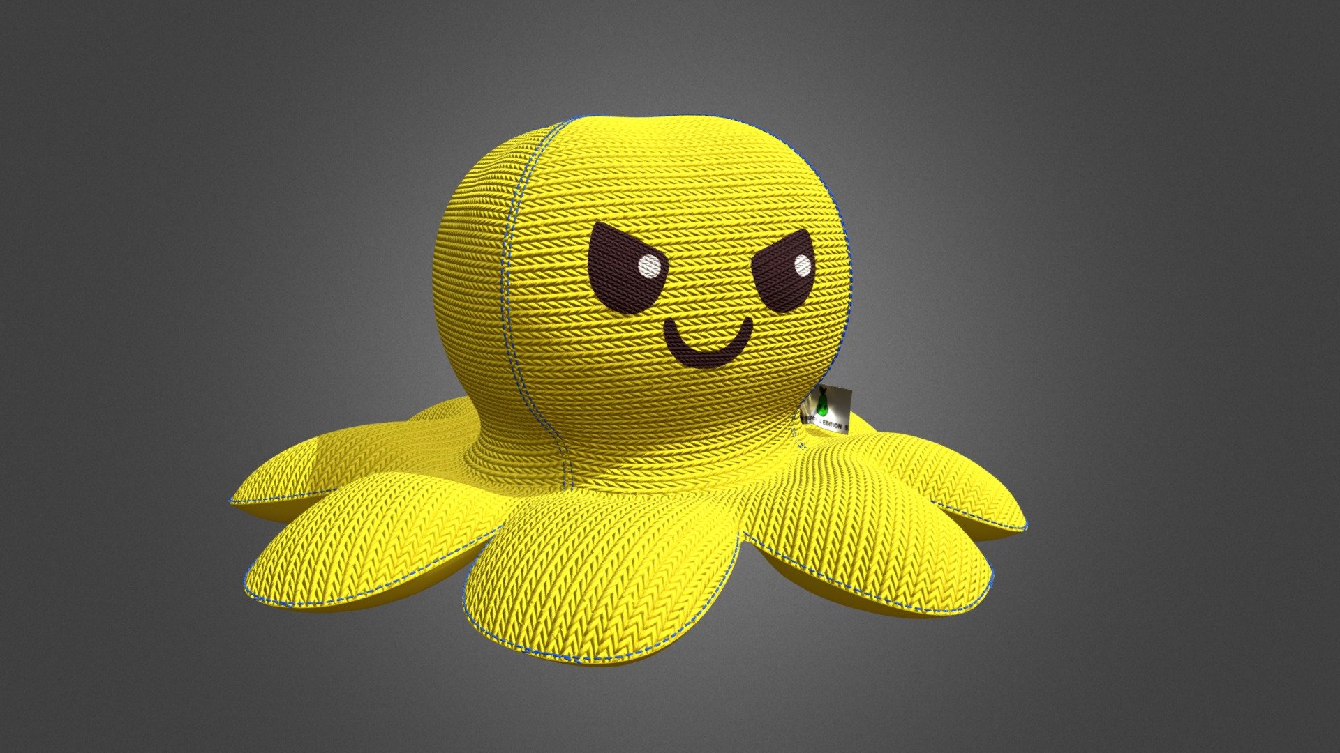 Squid Plushie - Download Free 3D model by Jacob Mougharbel ...