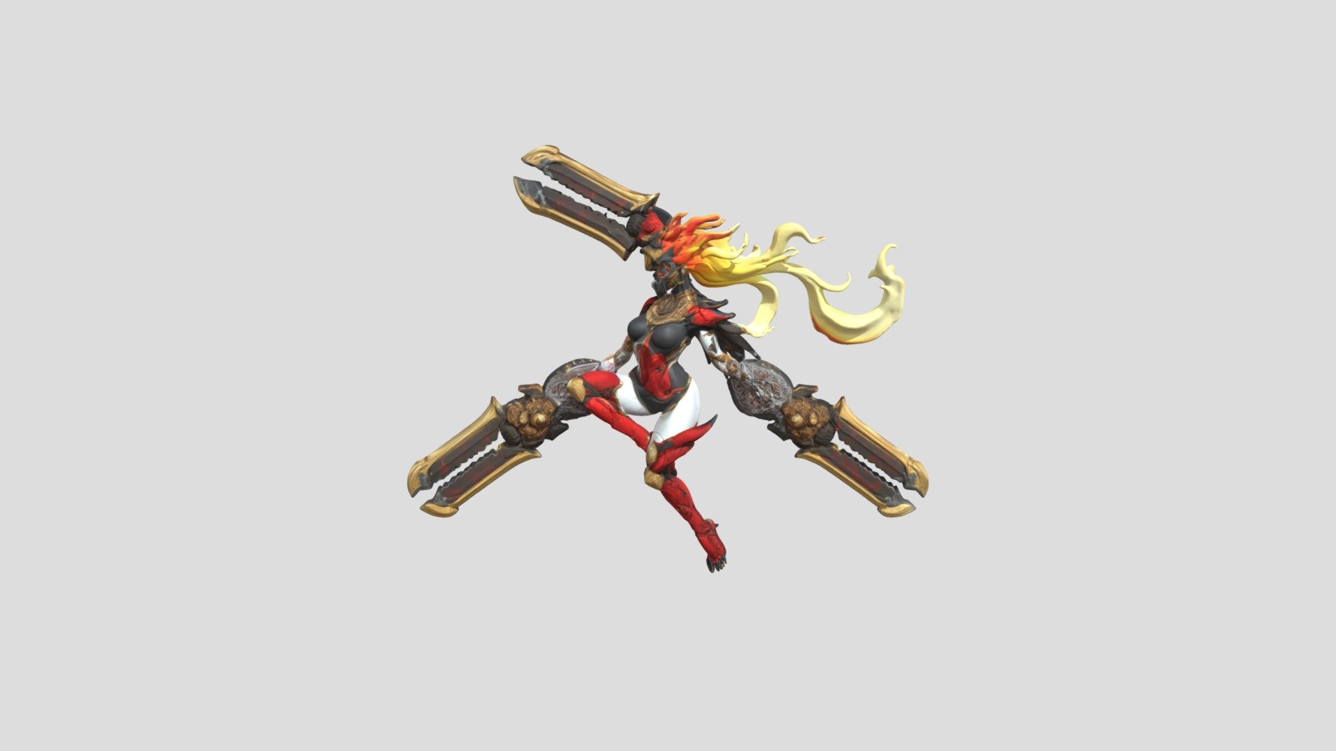 Blaze devil - Download Free 3D model by Z3R0 (@Rignu) [f5e2847] - Sketchfab