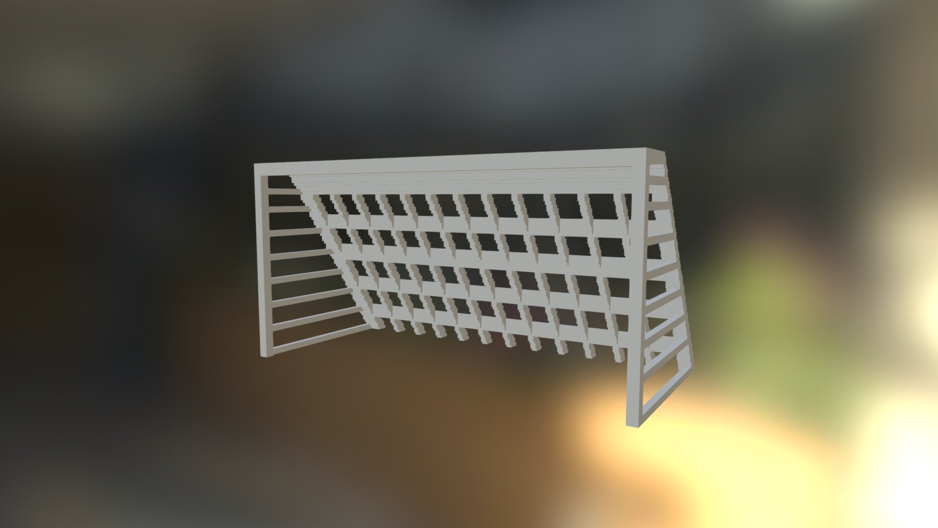 Goal keeper booth - 3D model by 3D Slash (@3dslash) [f5e31d2] - Sketchfab