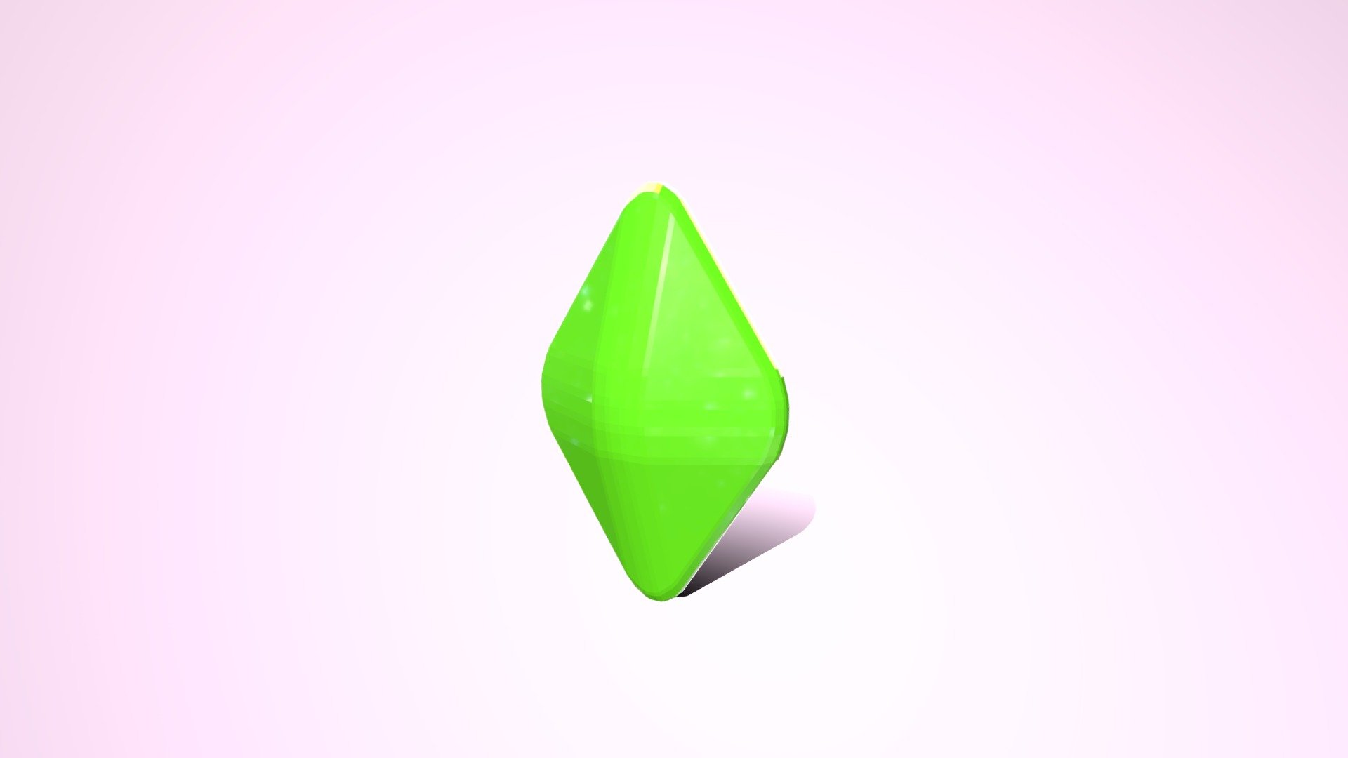 Low Poly 'Emerald' - Download Free 3D model by IWillSearchNewModelz ...