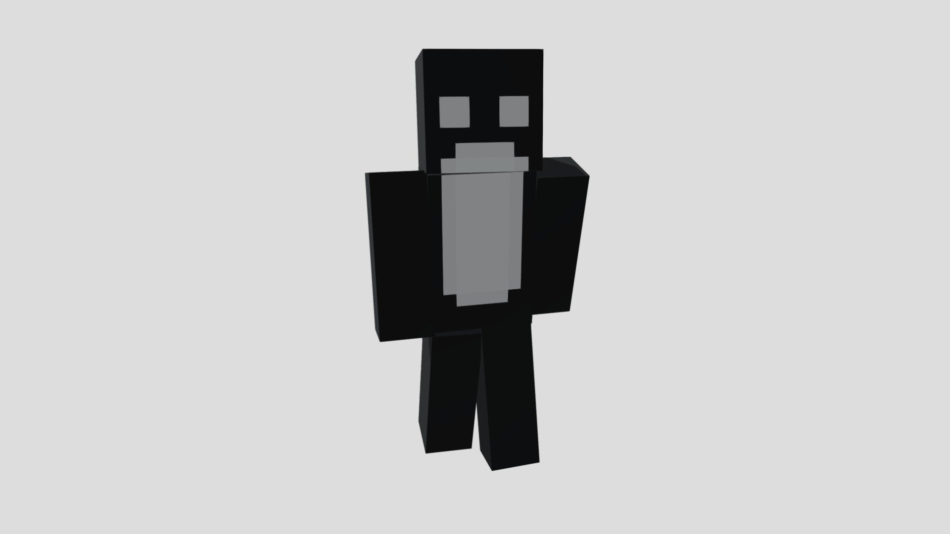 Black Eater - 3D model by Creeper Demon Lord (@Minecraft_Creepers_Rule ...