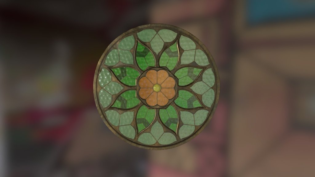 Rose Window - 3D model by kusnerz [f5e5bed] - Sketchfab