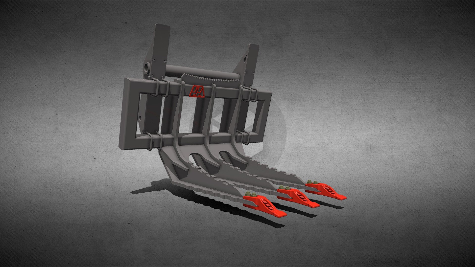 ROOT RAKE GRAPPLE - 3D model by Ihor Humeniuk (@gin_z) [f5e6178 ...