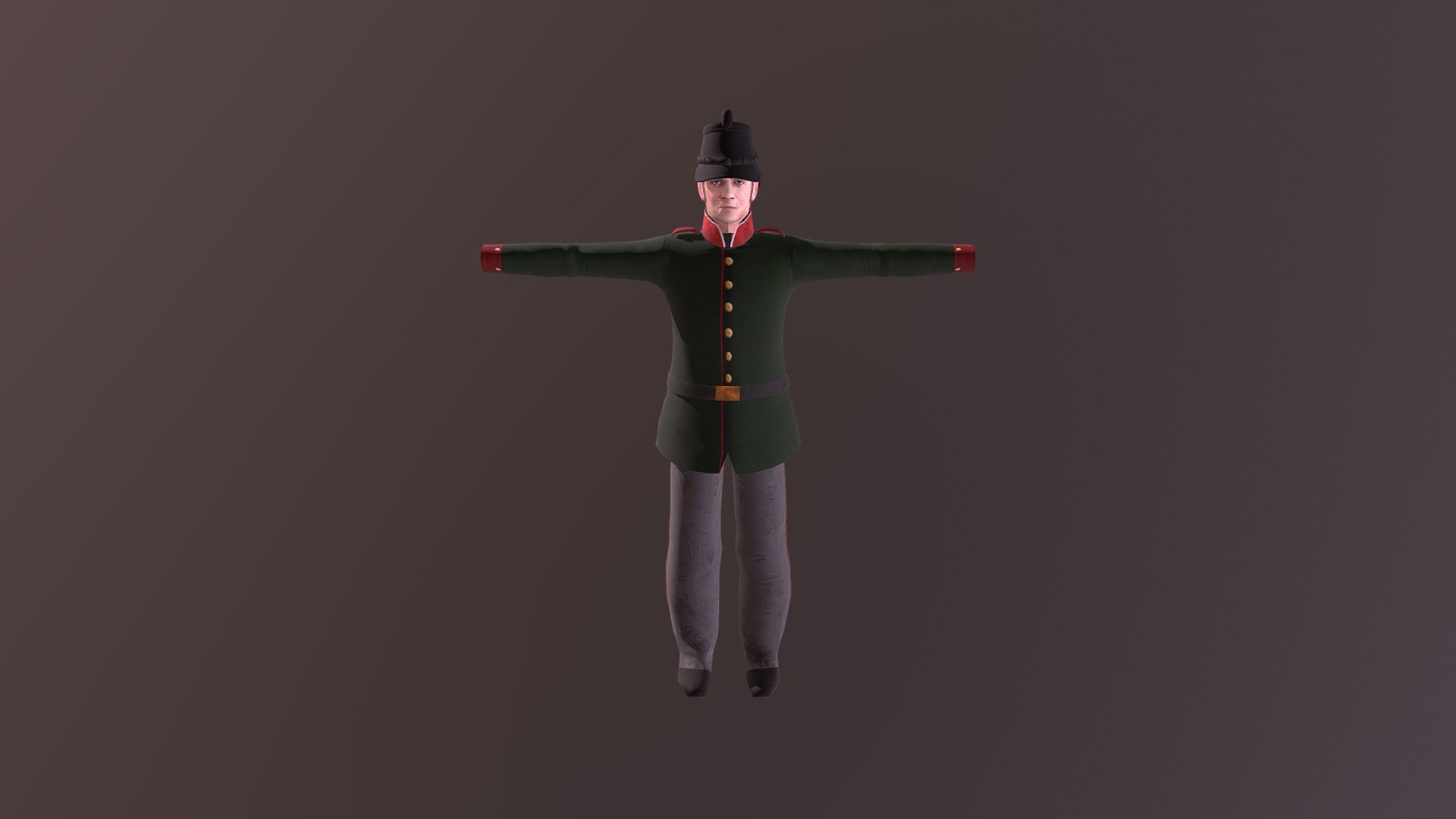Tier 1: Prussian Jager officer - 3D model by izzi_totalf [f5e626b ...