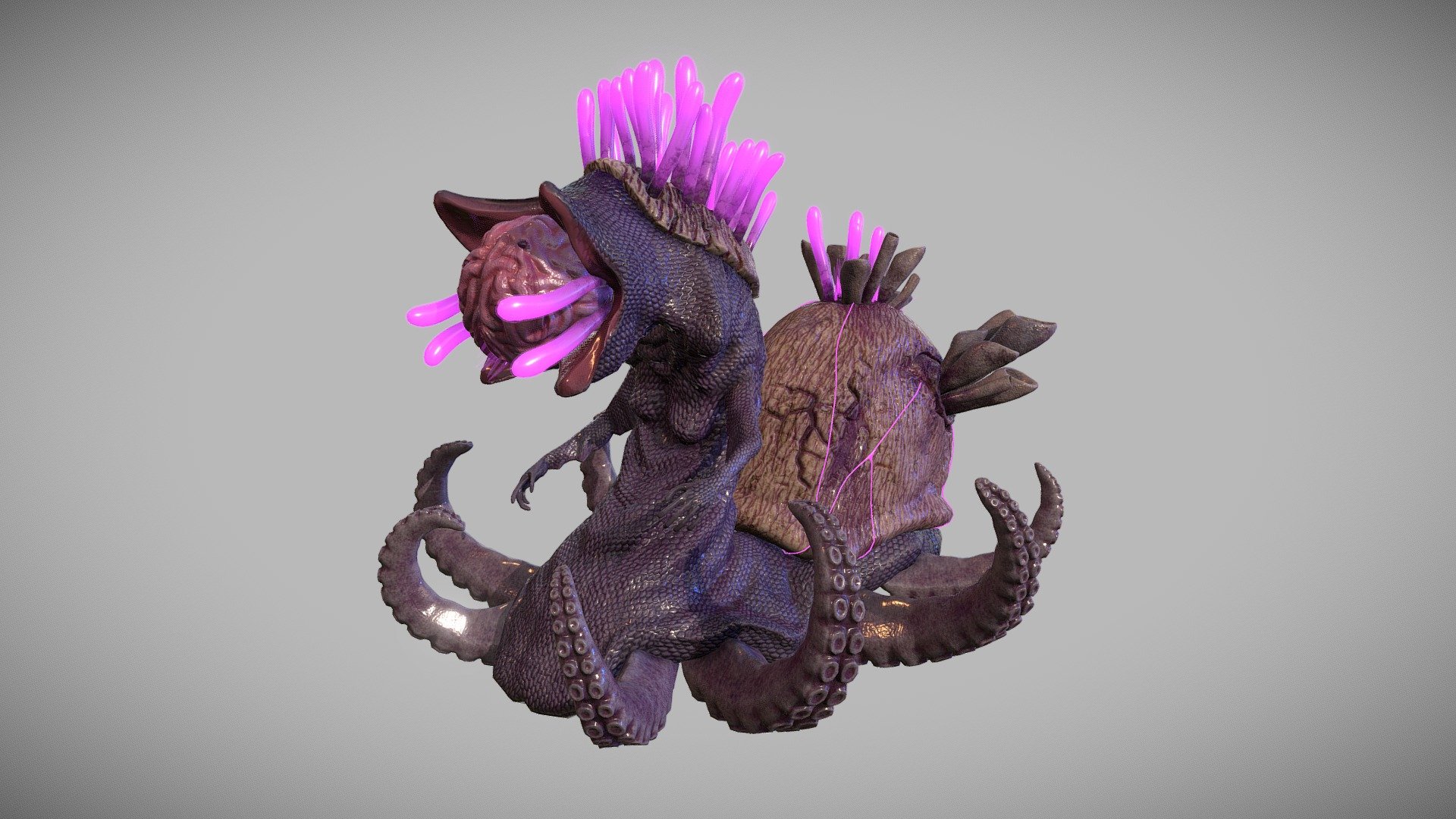 Demon Snail Queen - 3D model by aa99 (@andrewjadams93) [f5e62e1 ...