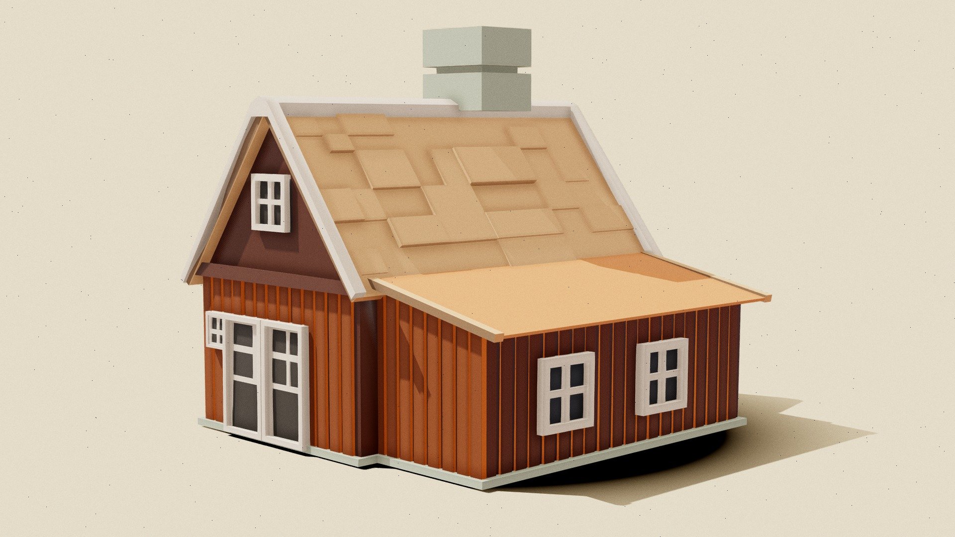 low poly home 2 - Download Free 3D model by POLYSCAN (@POLYSCAN3D ...