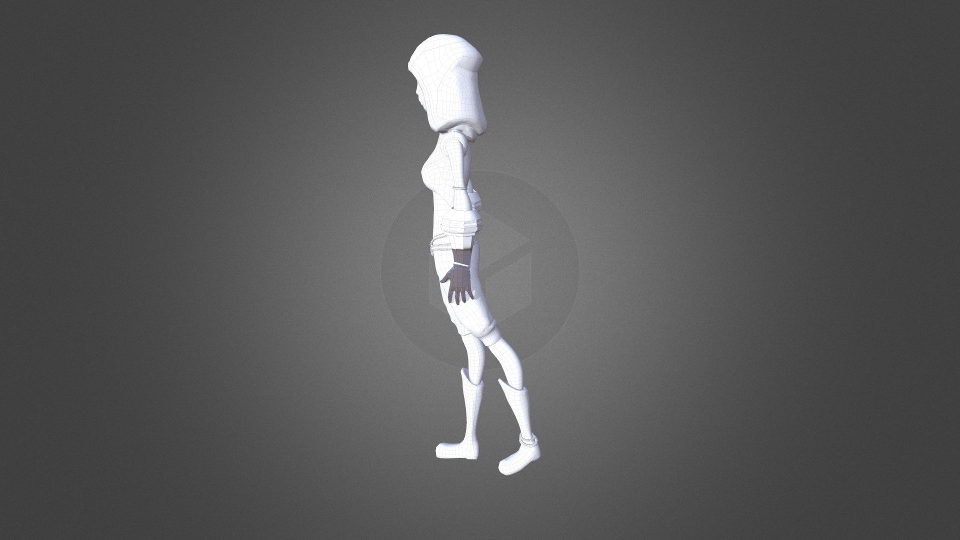Stylized Character - 3D model by OperatorEvil [f5e84ad] - Sketchfab