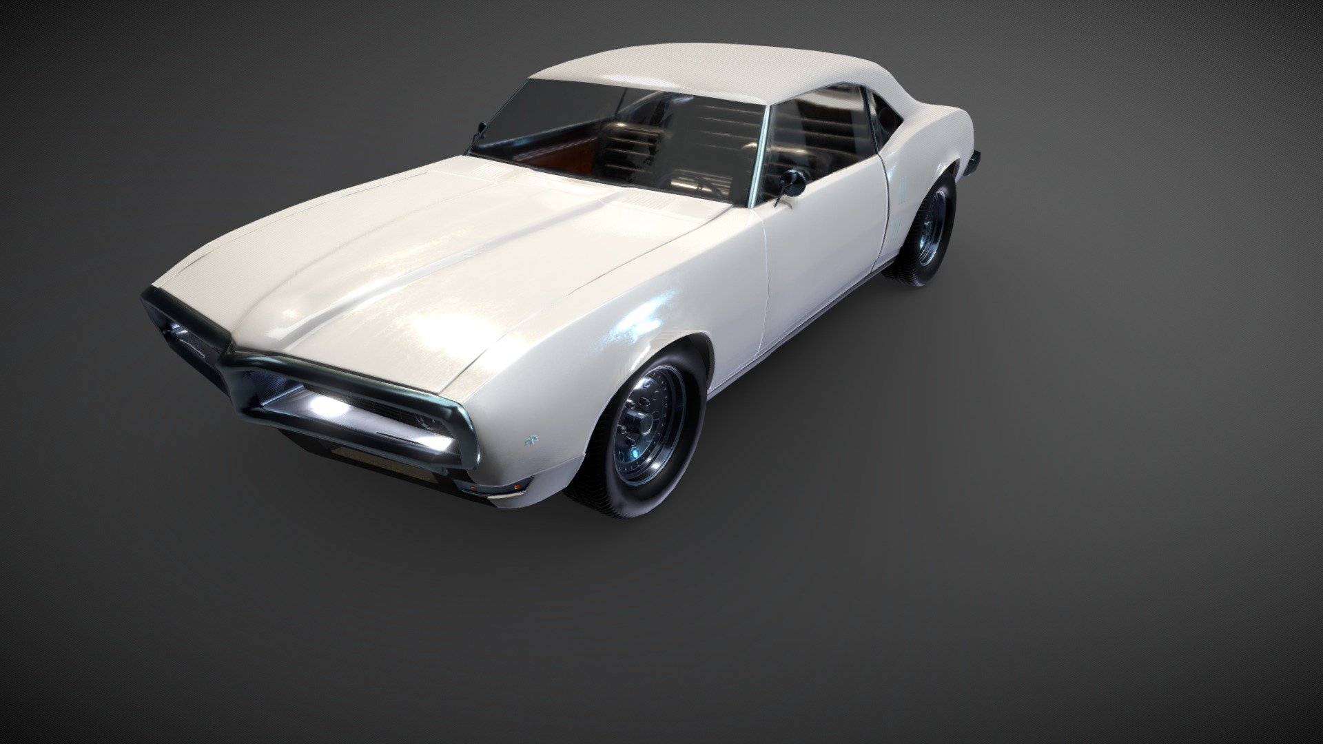Muscle Car - 3D model by Skywell Software (@skywell-software) [f5e885b ...