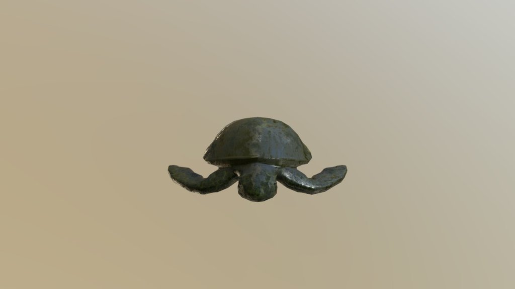 tortuga low poly - 3D model by jesusgutierrezc [f5e8b77] - Sketchfab