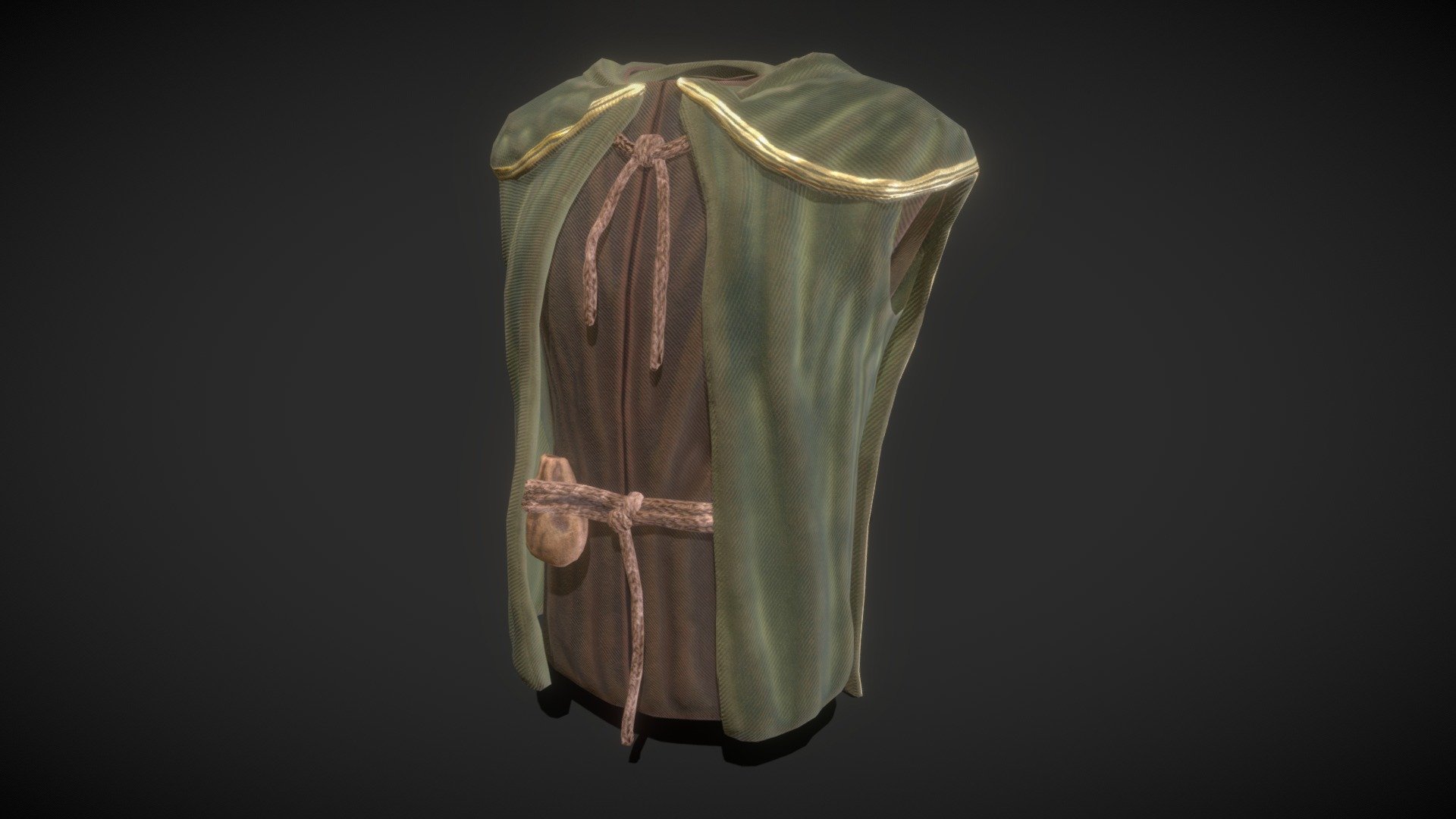 Dungeon Master Robe - 3D model by paburoviii [f5e8d06] - Sketchfab